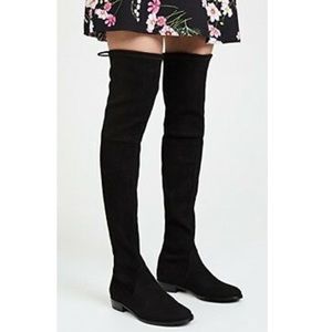 Stuart Weitzman | Shoes | Stuart Weitzman Black Suede Lowland Otk Boots | Poshmark